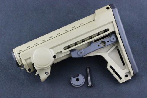 ERGO F93 Pro Stock w/pad AEG Stock FDE